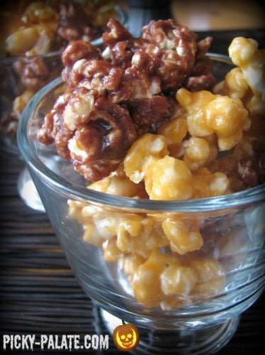 Pumpkin Spice and Chocolate Caramel Corn | Picky Palate