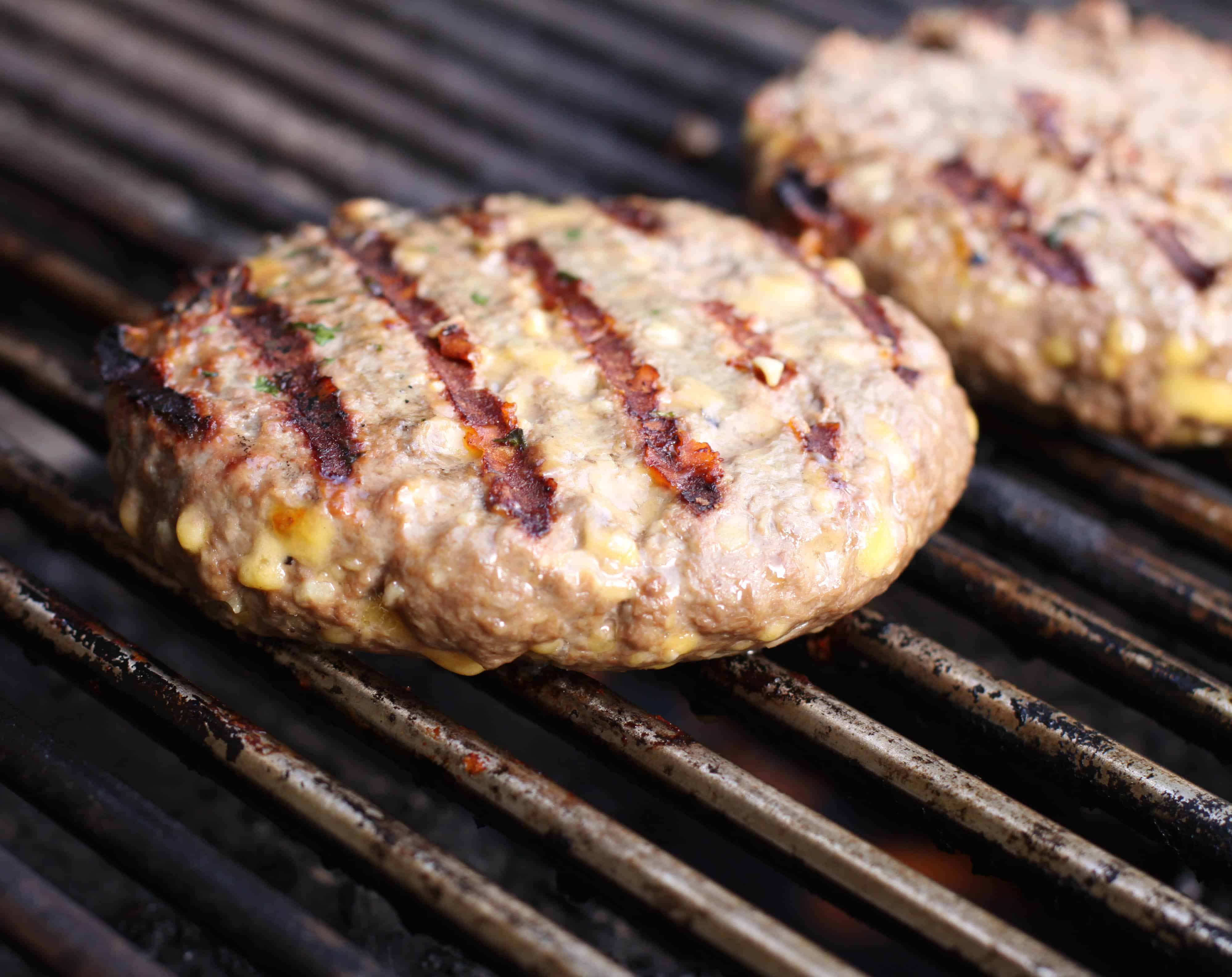 The Ultimate Cowboy Burgers and Bacon Ranch Zucchini Kebabs - Picky Palate