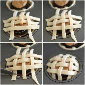 Mini Oreo & Peanut Butter Lattice Pies | The Best Mini Pies Recipe Ever