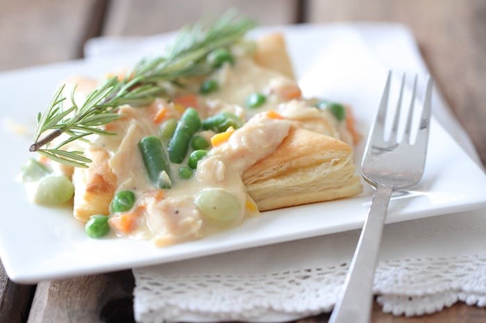 Inside Out Chicken Pot Pies | How to Make Homemade Pot Pies