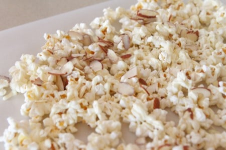 Almond Toffee Double Chocolate Popcorn - Picky Palate