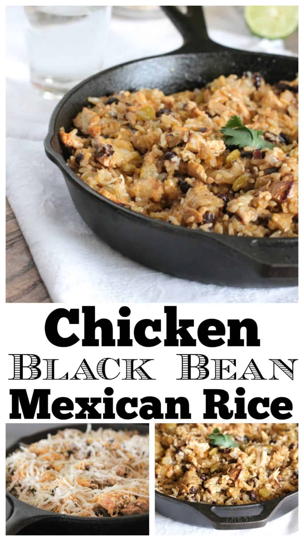 Chicken Black Bean Mexican Rice Recipe | Easy Rice Recipes!!