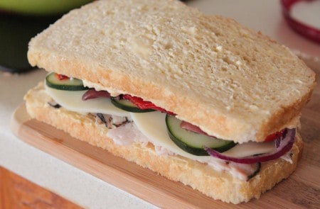 Loaded Turkey and Hummus Panini | Easy Panini Recipe