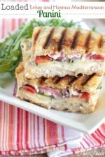 Loaded Turkey and Hummus Panini | Easy Panini Recipe