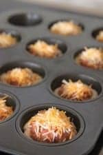 Bean and Cheese Burrito Cups - Picky Palate - Easy Appetizers!