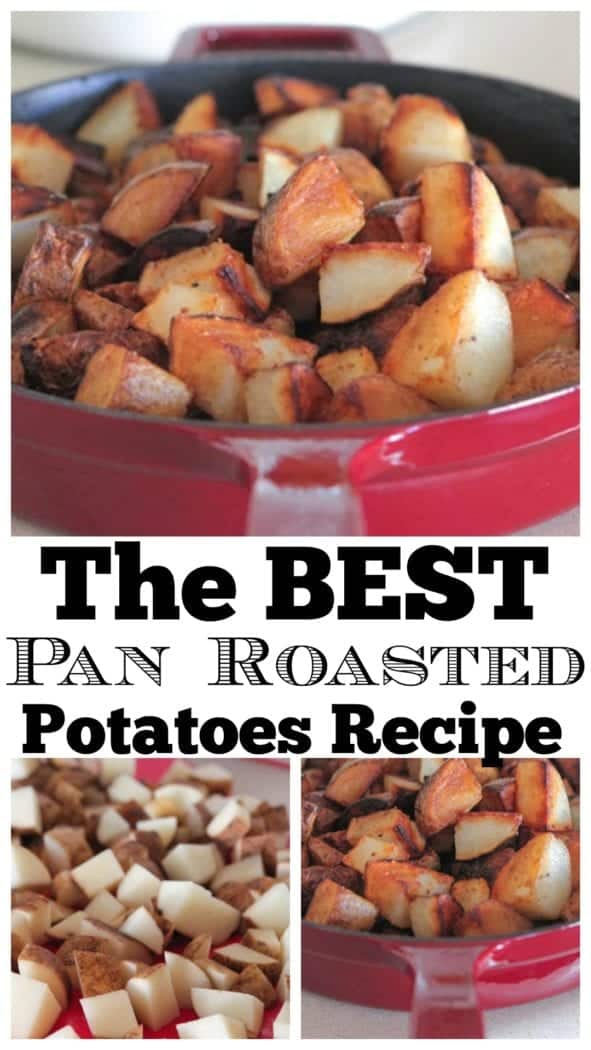 Crispy Pan Roasted Potatoes | The Best Roasted Potatoes Recipe