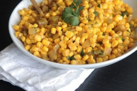 Taco Green Chili Corn - Picky Palate