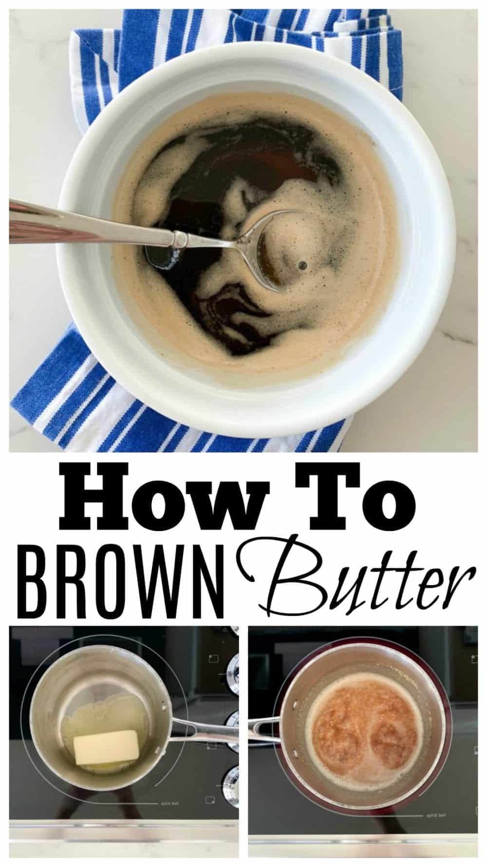 How To Brown Butter - Picky Palate - Browning Butter Made Easy!