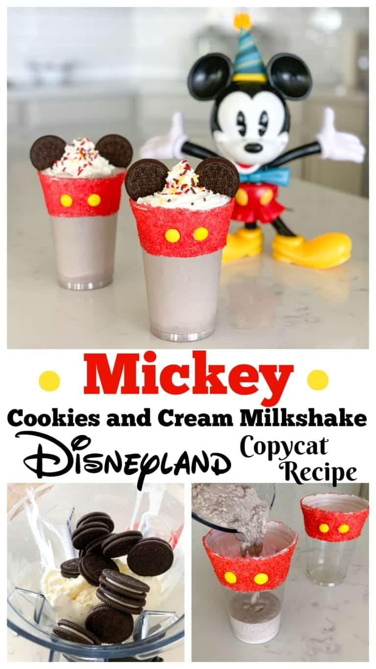 Mickey Cookies and Cream Milkshake | Best Oreo Milkshake Recipe