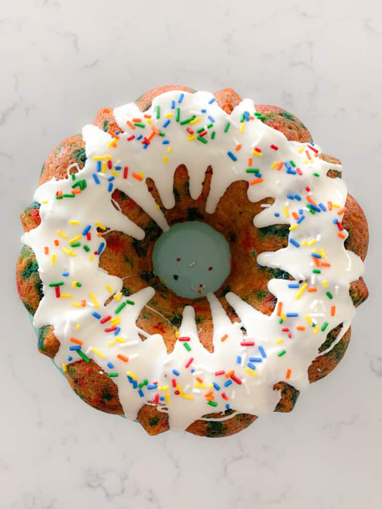 Funfetti Bundt Cake Recipe | Easy Birthday Cake Idea