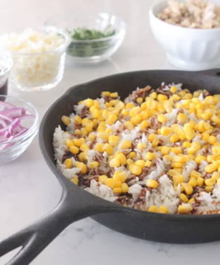 BBQ Chicken and Rice Bake | Chicken and Rice Casserole Recipe