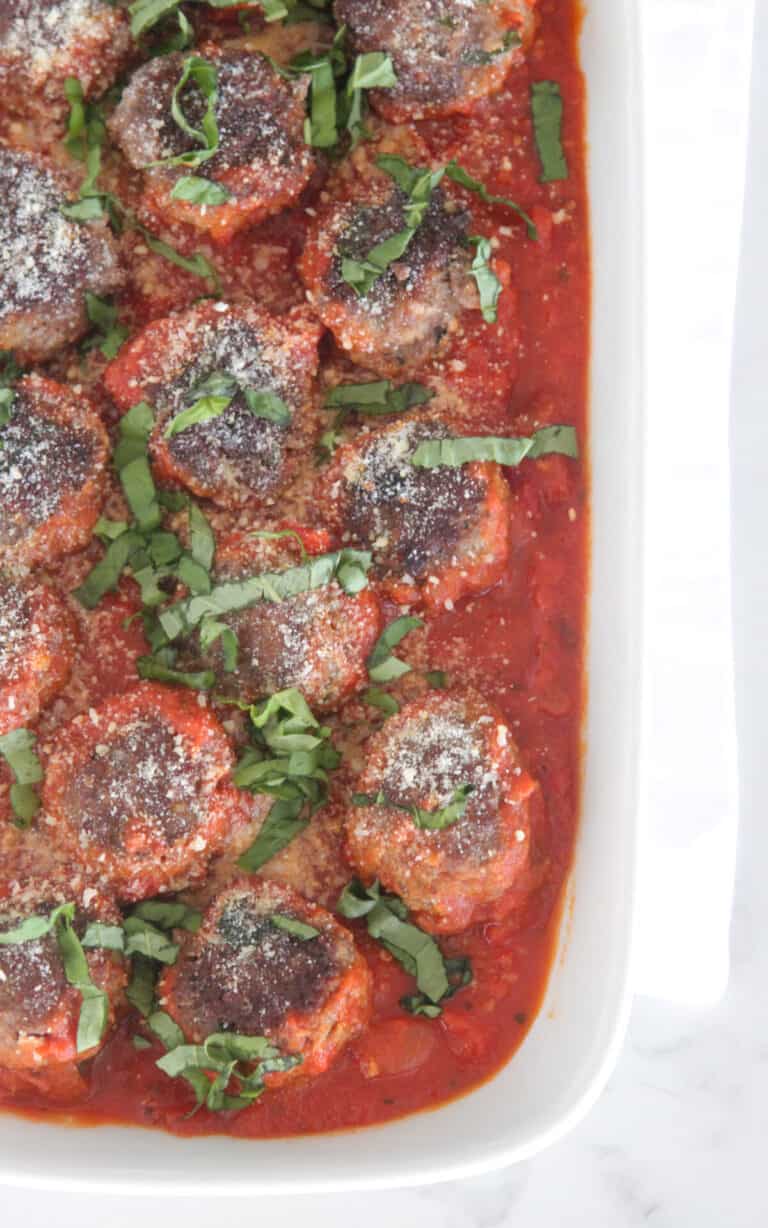 Classic Homemade Meatballs - Picky Palate Easy Homemade Meatballs!