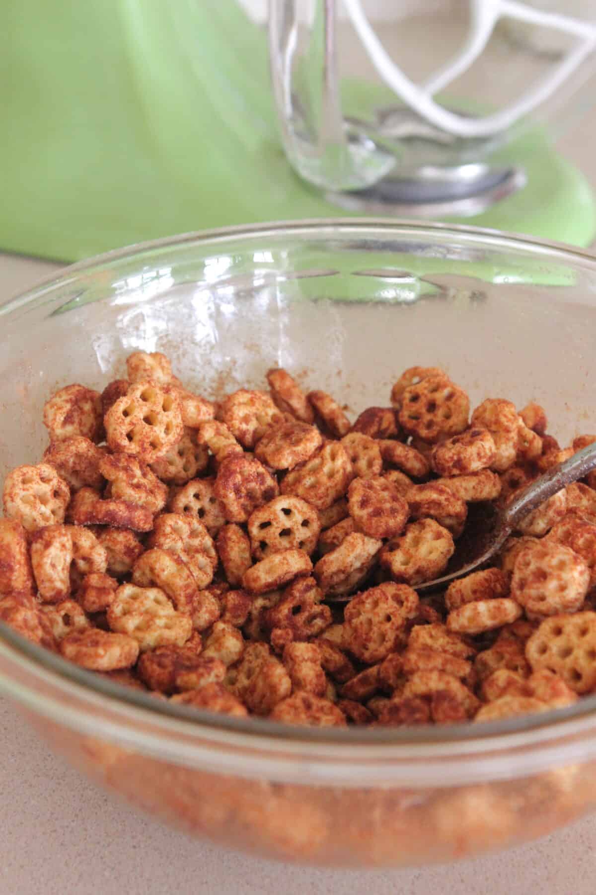 White Chocolate Churro Snack Mix | Easy Snack Mix Recipe
