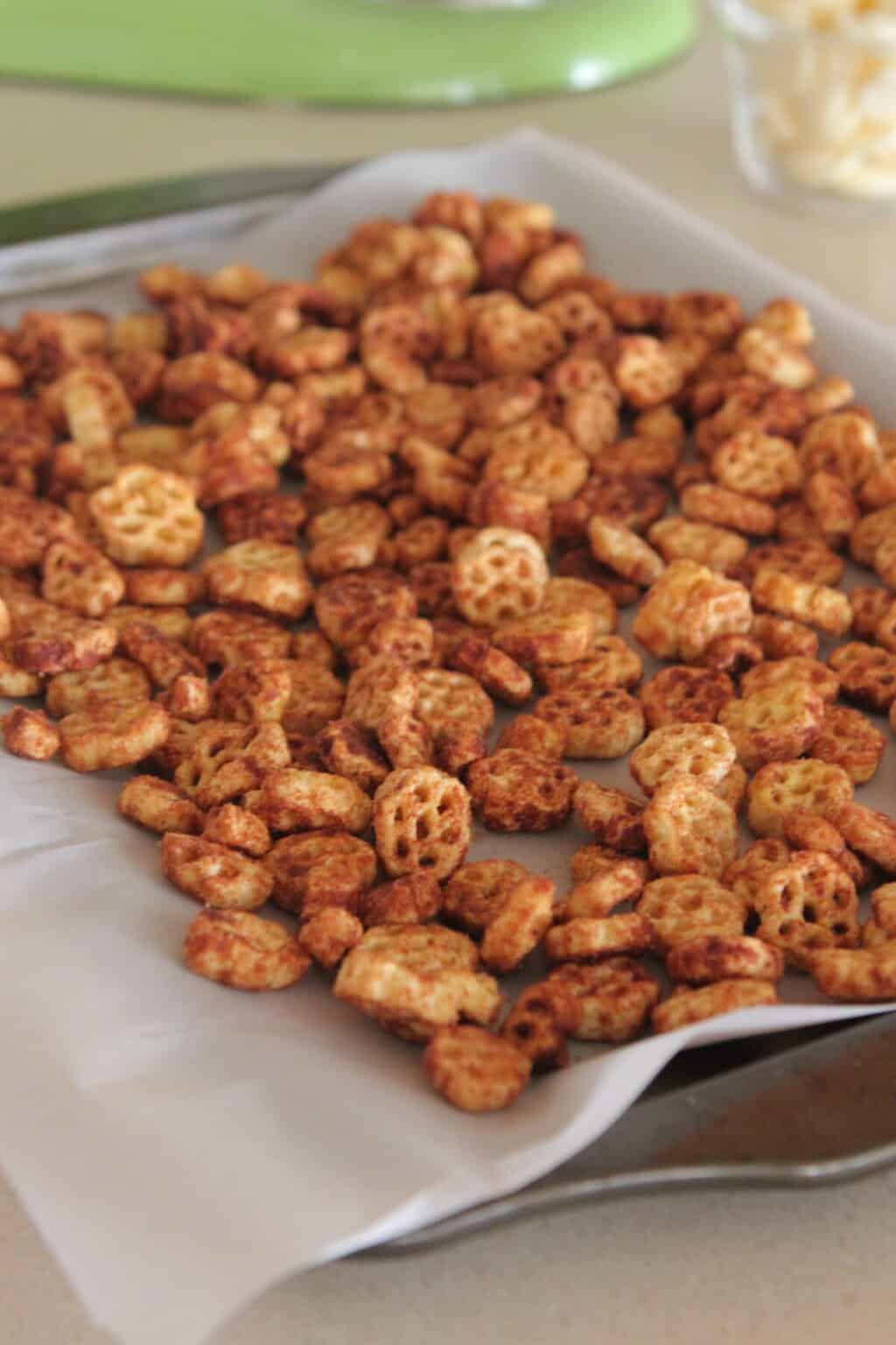 White Chocolate Churro Snack Mix | Easy Snack Mix Recipe