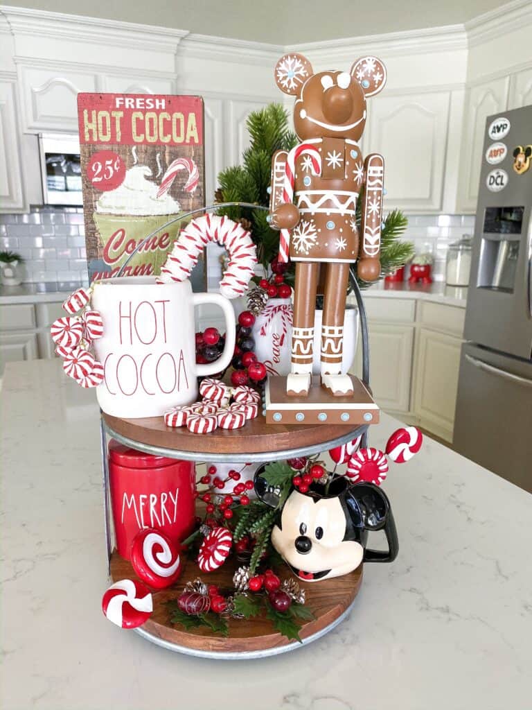 Holiday Tiered Tray Displays, Disney Style! - Picky Palate