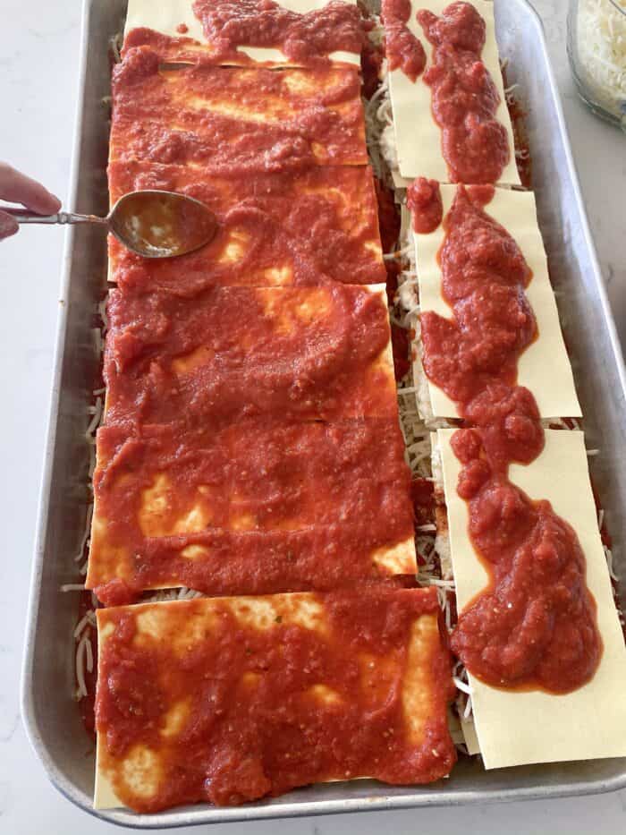 Homemade Easy Lasagna Recipe - Picky Palate - Homemade Lasagna