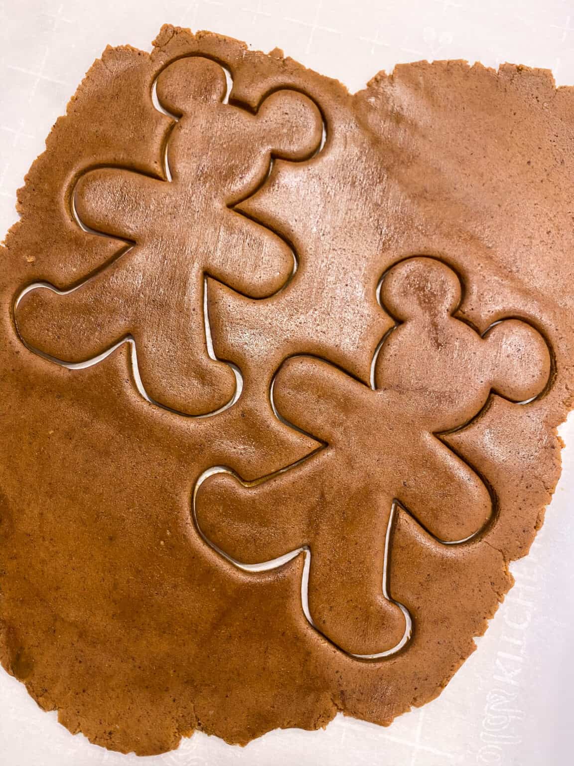 Mickey Mouse Gingerbread Man Cookies - Picky Palate