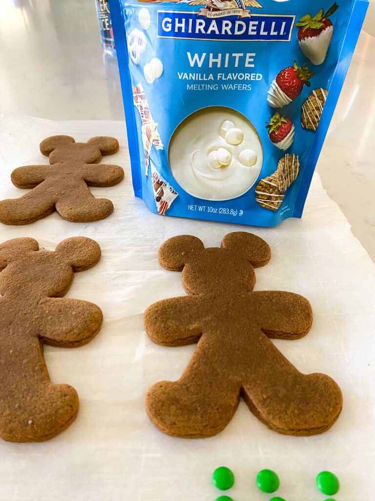 Mickey Mouse Gingerbread Man Cookies - Picky Palate