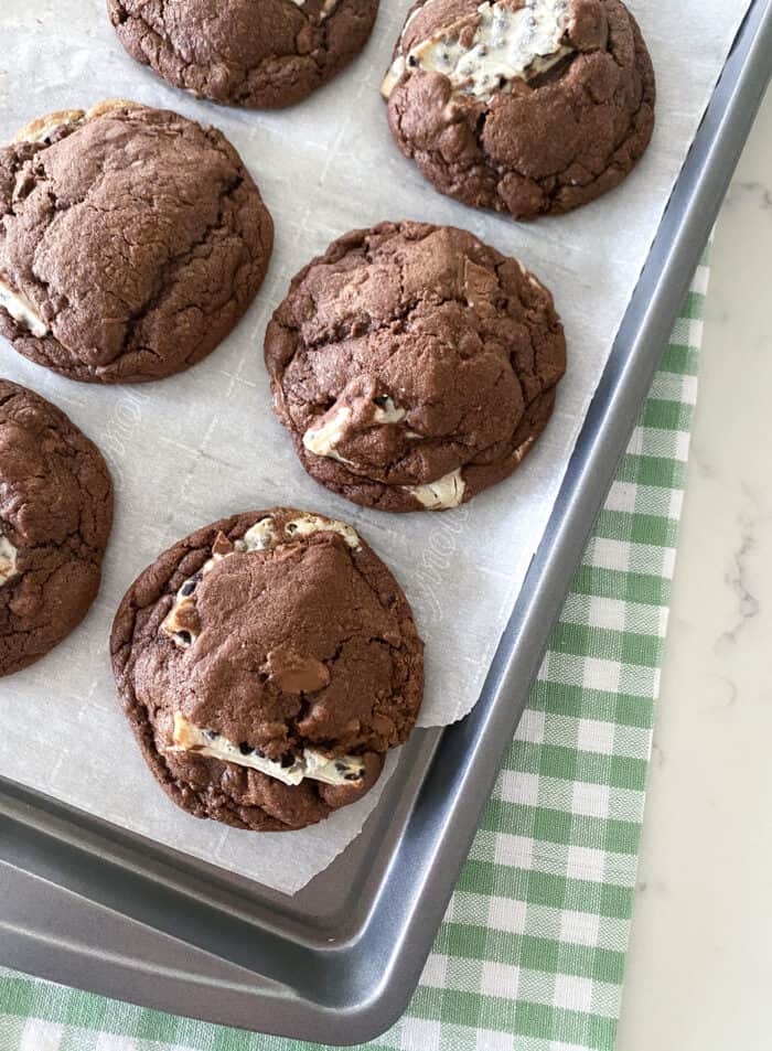 GIANT Cookies and Cream Cookies Recipe | Picky Palate