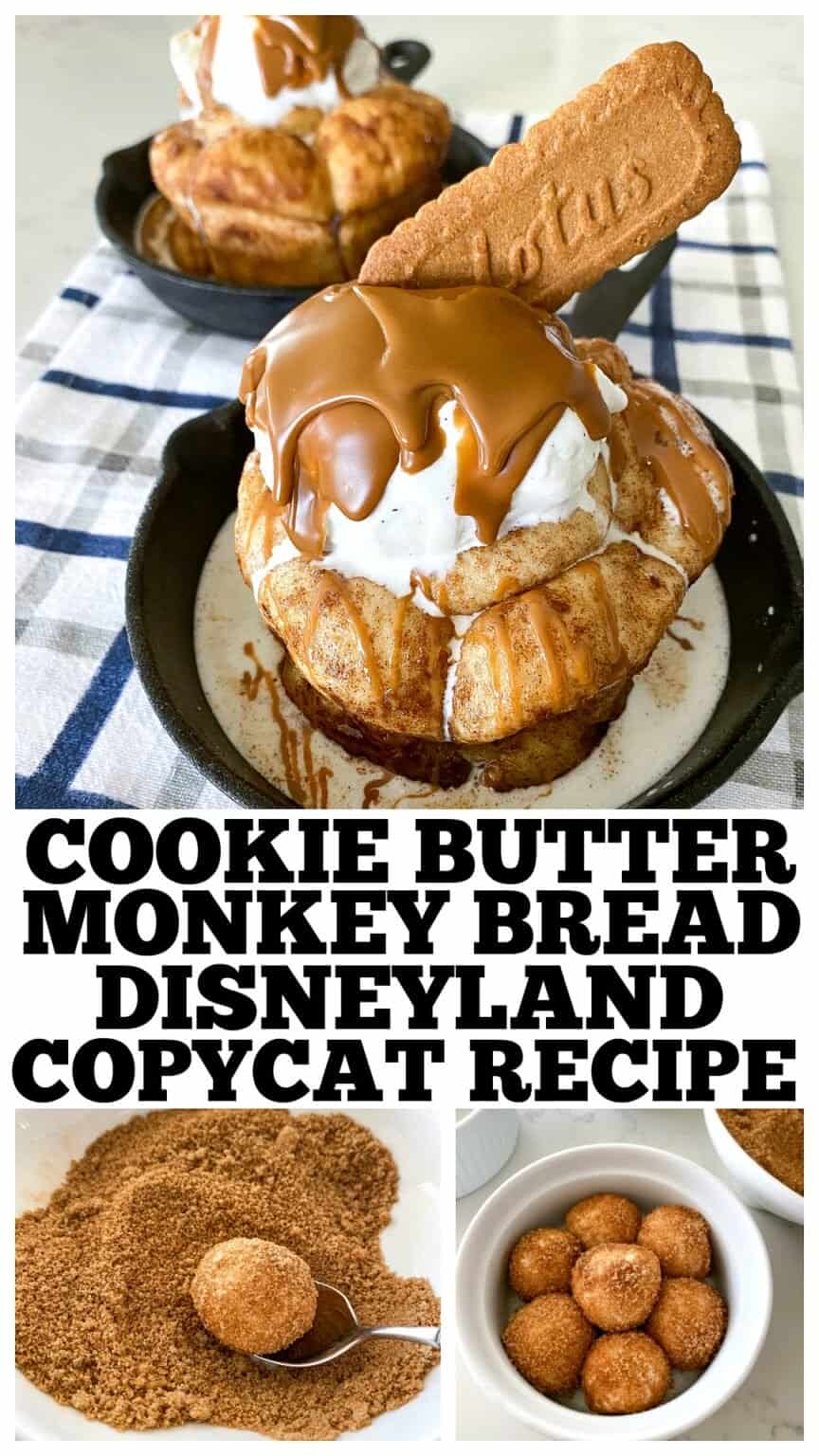 Cookie Butter Monkey Bread Disneyland Copycat Recipe! - Picky Palate