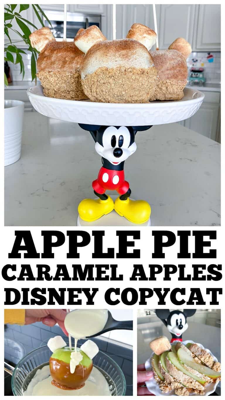 Apple Pie Caramel Apples Disney Copycat Recipe! - Picky Palate