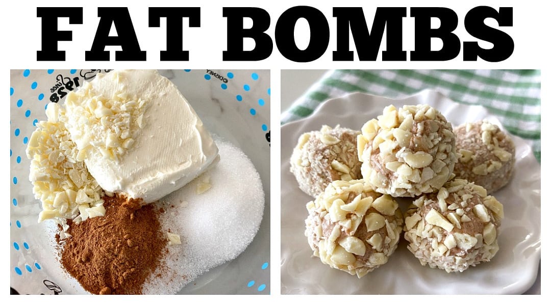 White Chocolate Churro Fat Bombs - Easy Keto Dessert Idea!