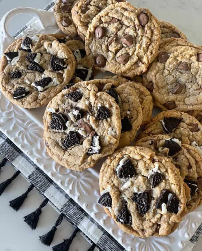 Brown Butter Oreo Cookie Recipe - BEST Brown Butter Cookies!