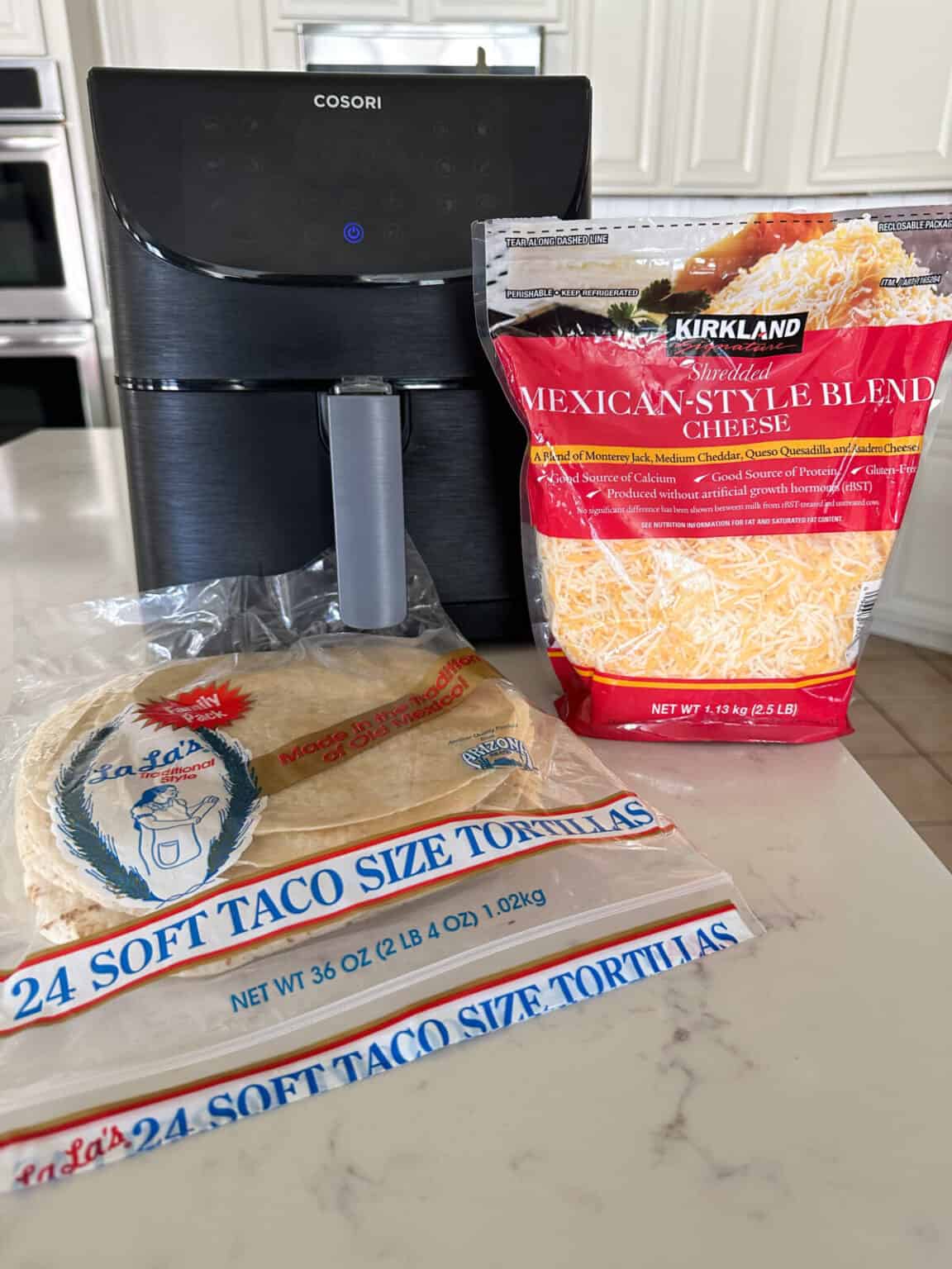 Easy Air Fryer Quesadilla - Picky Palate - BEST QUESADILLA