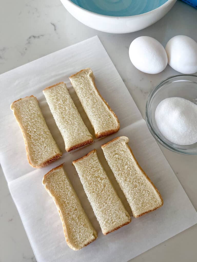 Churro Air Fryer French Toast Sticks - Picky Palate