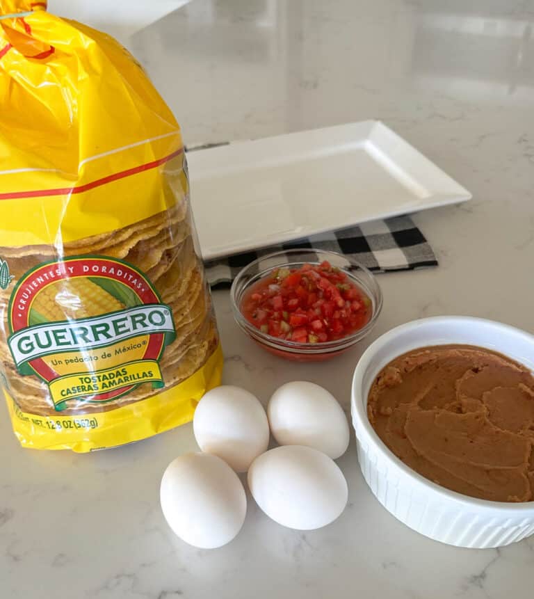 Easy Breakfast Tostada Recipe - Picky Palate