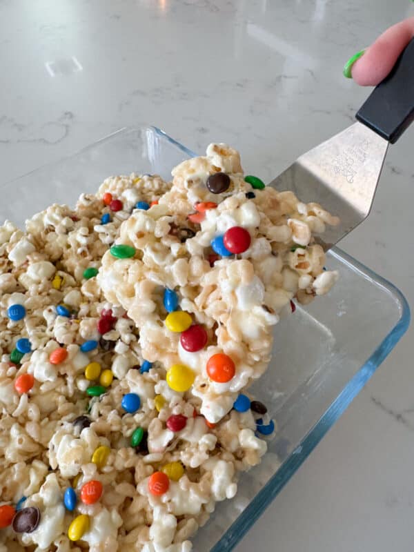 Popcorn Rice Crispy Treats - Picky Palate
