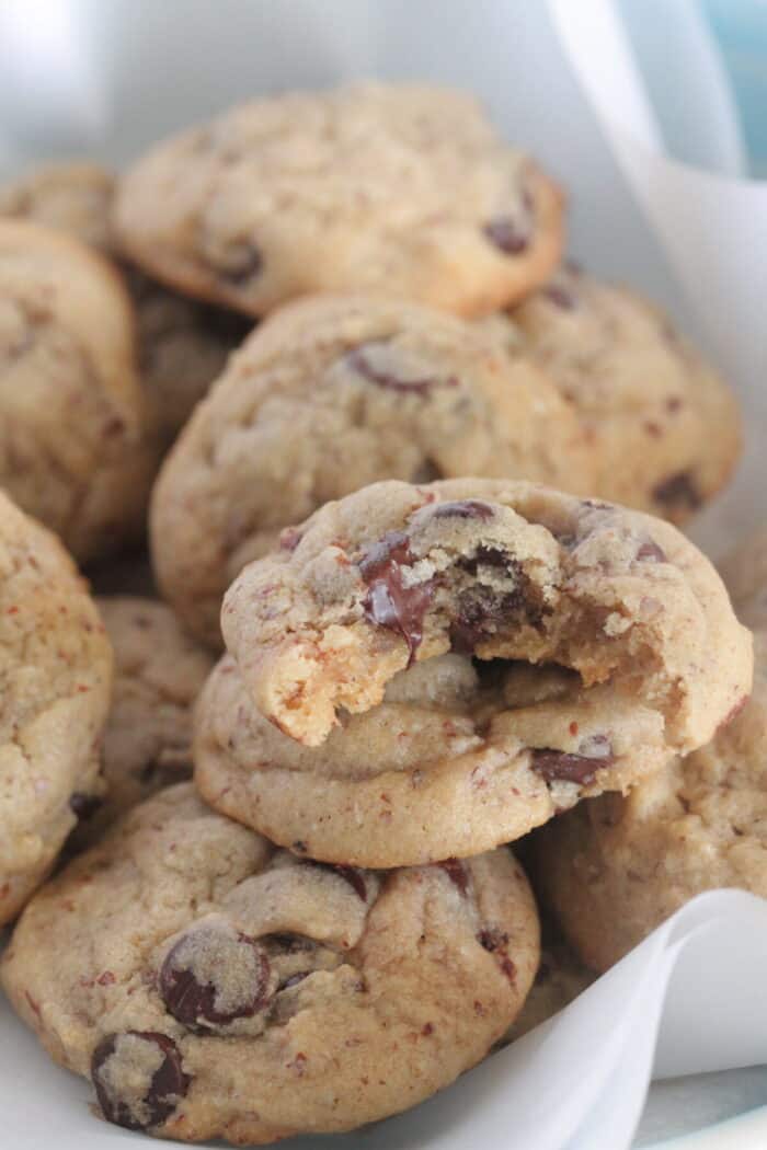 Healthier Chocolate Chip Cookies - Picky Palate